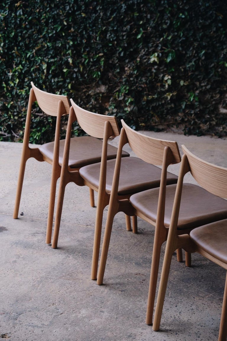 Violet Chair in Brazilian Hardwood For Sale at 1stDibs