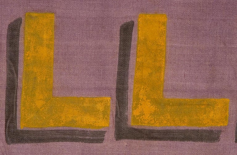 Violet and Yellow Suffragette Parade Banner, Ca 1910-1920 For Sale at ...