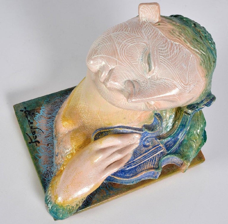 Violin Player Porcelain Sculpture by Gevorg Yeghiazarian at 1stDibs
