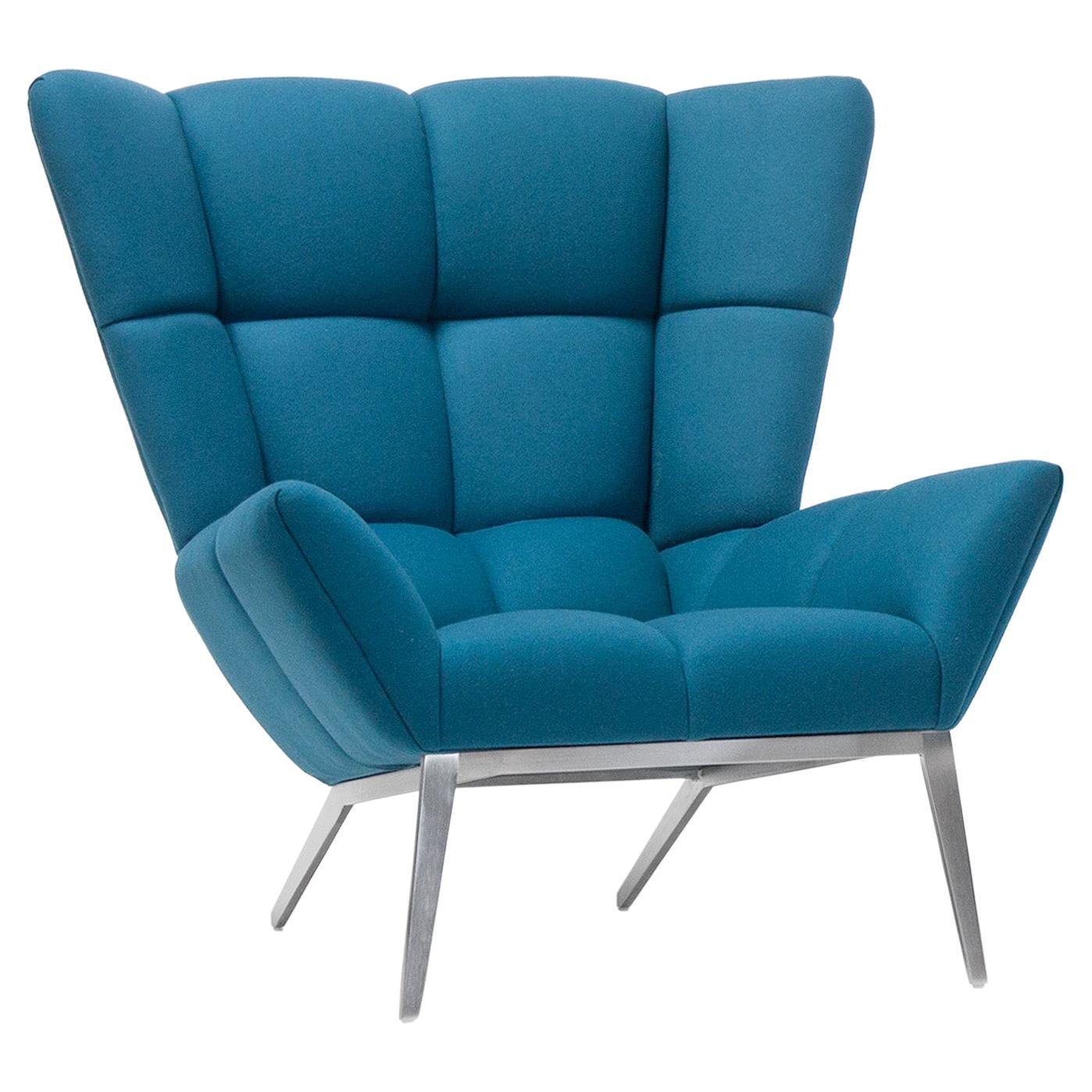 Vioski New Century Modern Tufted Tuulla Lounge Chair For Sale at 1stDibs