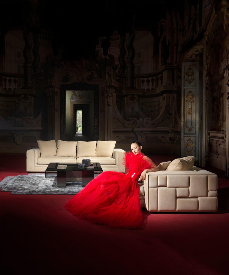 Visionnaire Babylon Sofa in Solid Wood with Upholstery by Alessandro La ...
