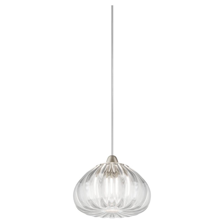 Vistosi Diamante Pendant Light P in Crystal Glass Finish by Barbara ...