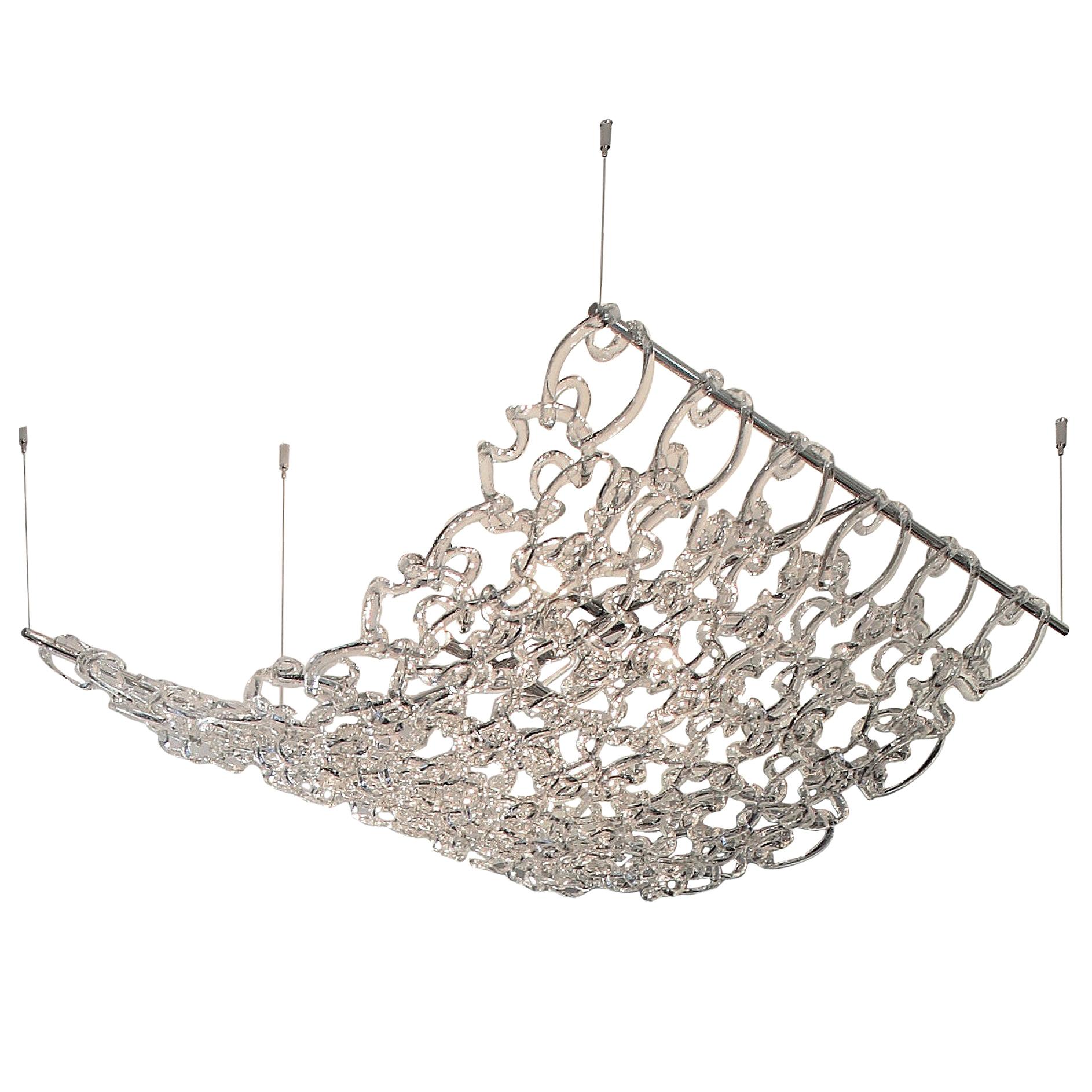 Sneeze A Chandelier in Transparent Resin by Jacopo Foggini For Sale at ...