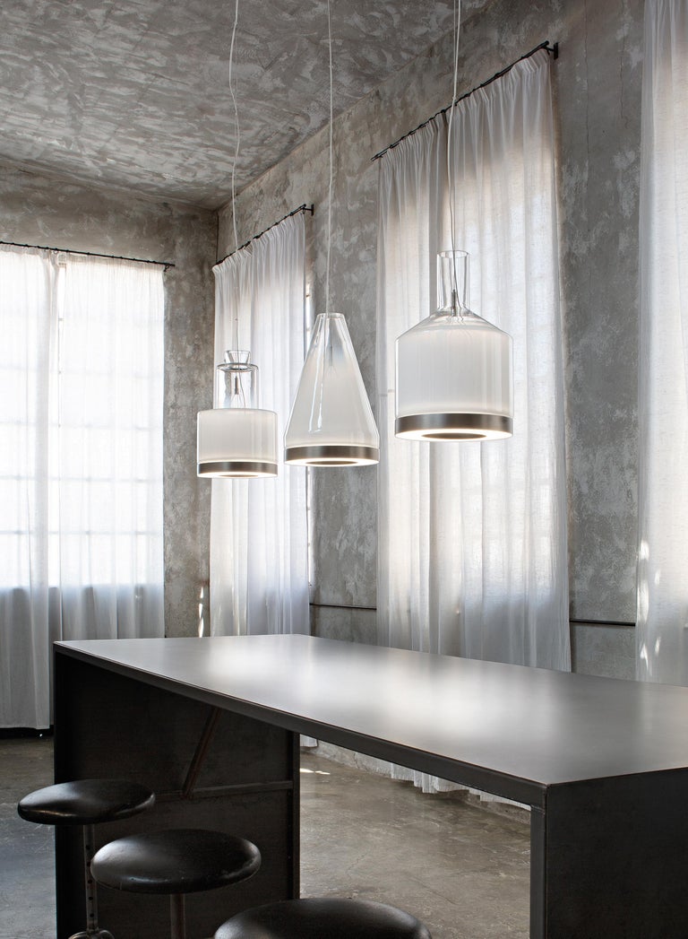 Customizable Vistosi LED Medea SP3 Suspension Light by Oriano Favaretto ...
