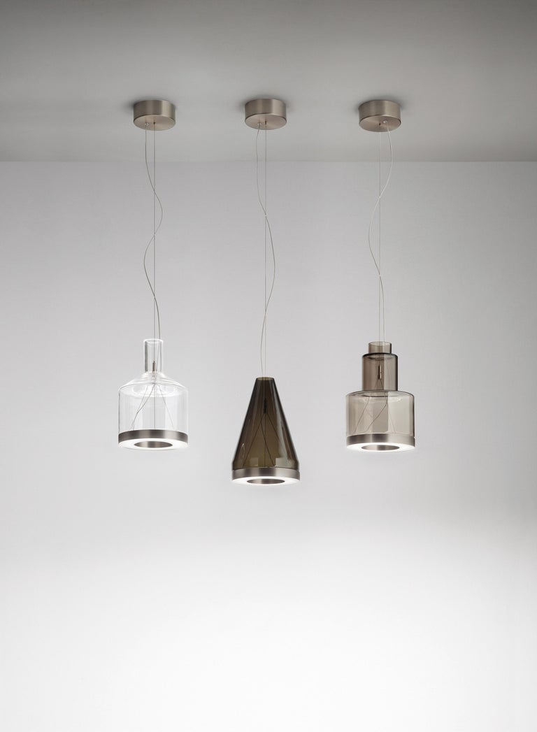 Customizable Vistosi LED Medea SP3 Suspension Light by Oriano Favaretto ...