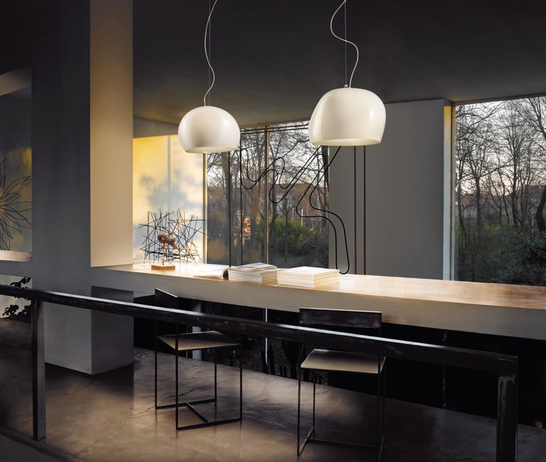Vistosi Surface SPP LED Pendant Light in White by Giovanni Barbato For ...
