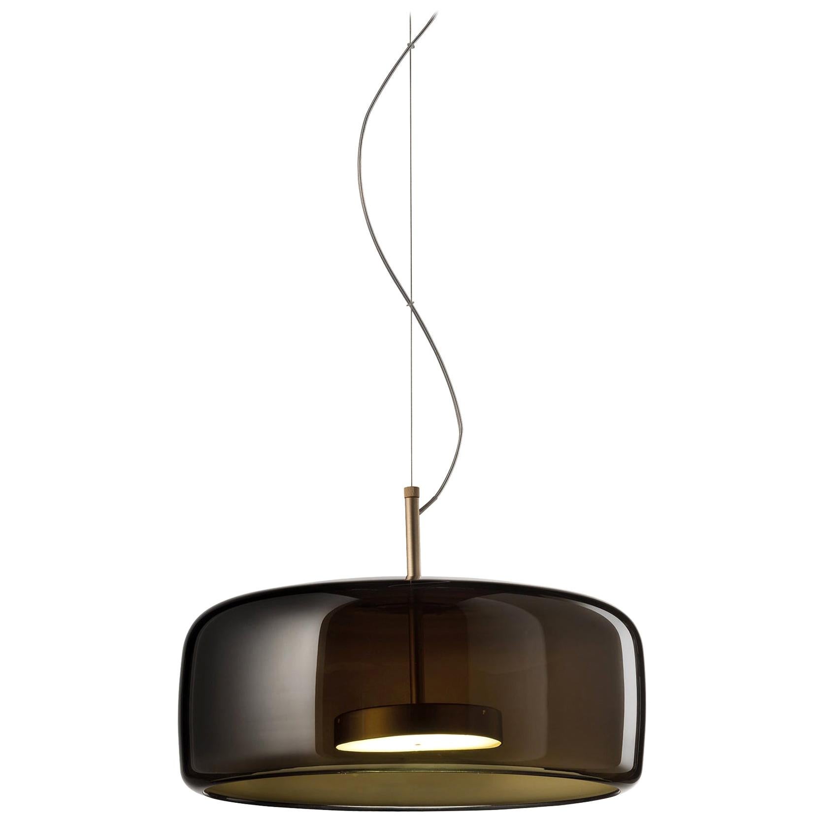 Vistosi Wide LED Jube Pendant Light in Green by Favaretto and Partners ...