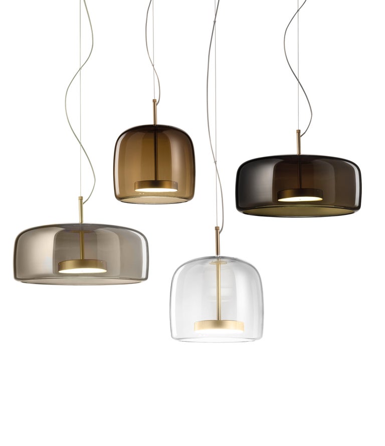 Vistosi Wide LED Jube Pendant Light in Green by Favaretto and Partners ...