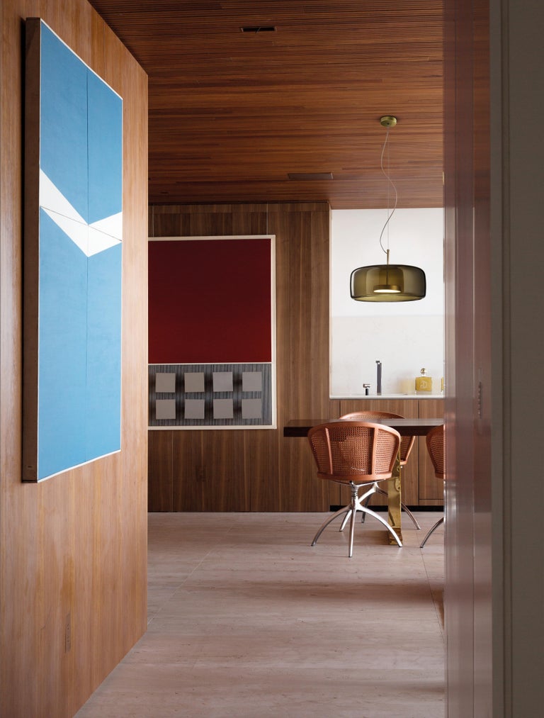 Vistosi Wide LED Jube Pendant Light in Smoke by Favaretto and Partners ...