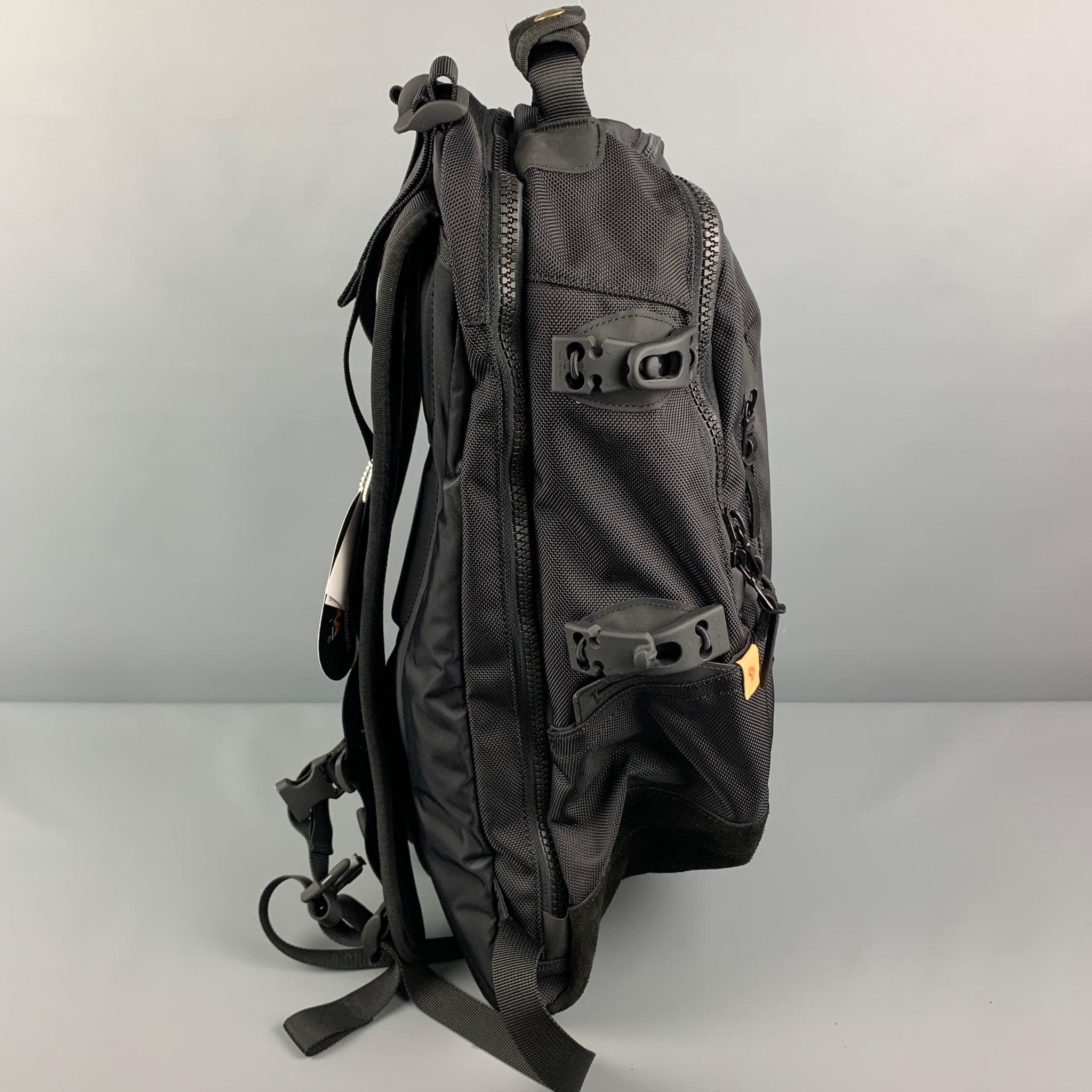 VISVIM Black Mixed Materials Suede Trim Nylon Ballistic 20L Backpack at 1stDibs | visvim ...