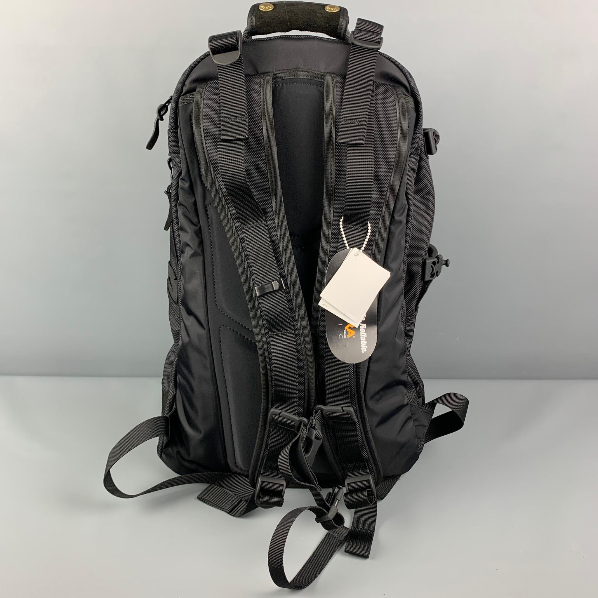 VISVIM Black Mixed Materials Suede Trim Nylon Ballistic 20L Backpack at 1stDibs | visvim ...