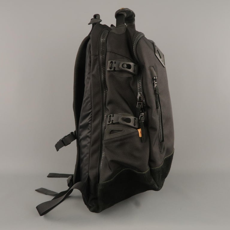 VISVIM Black Nylon and Suede Ballistic 20L Backpack Bag at 1stDibs | visvim ballistic backpack ...