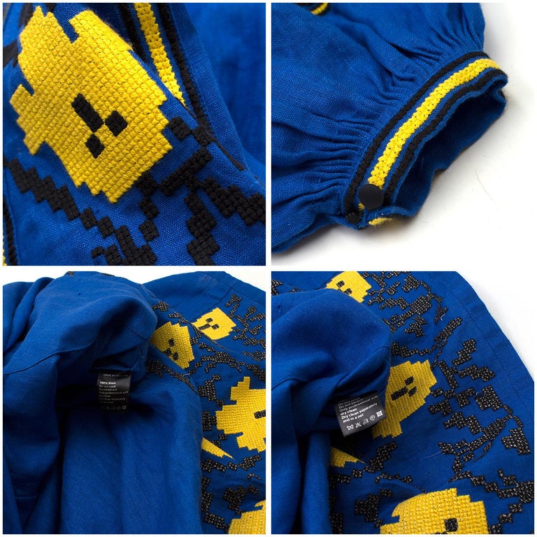 Vita Kin Blue Rhombus Dress US 6 at 1stDibs | rhombus costume