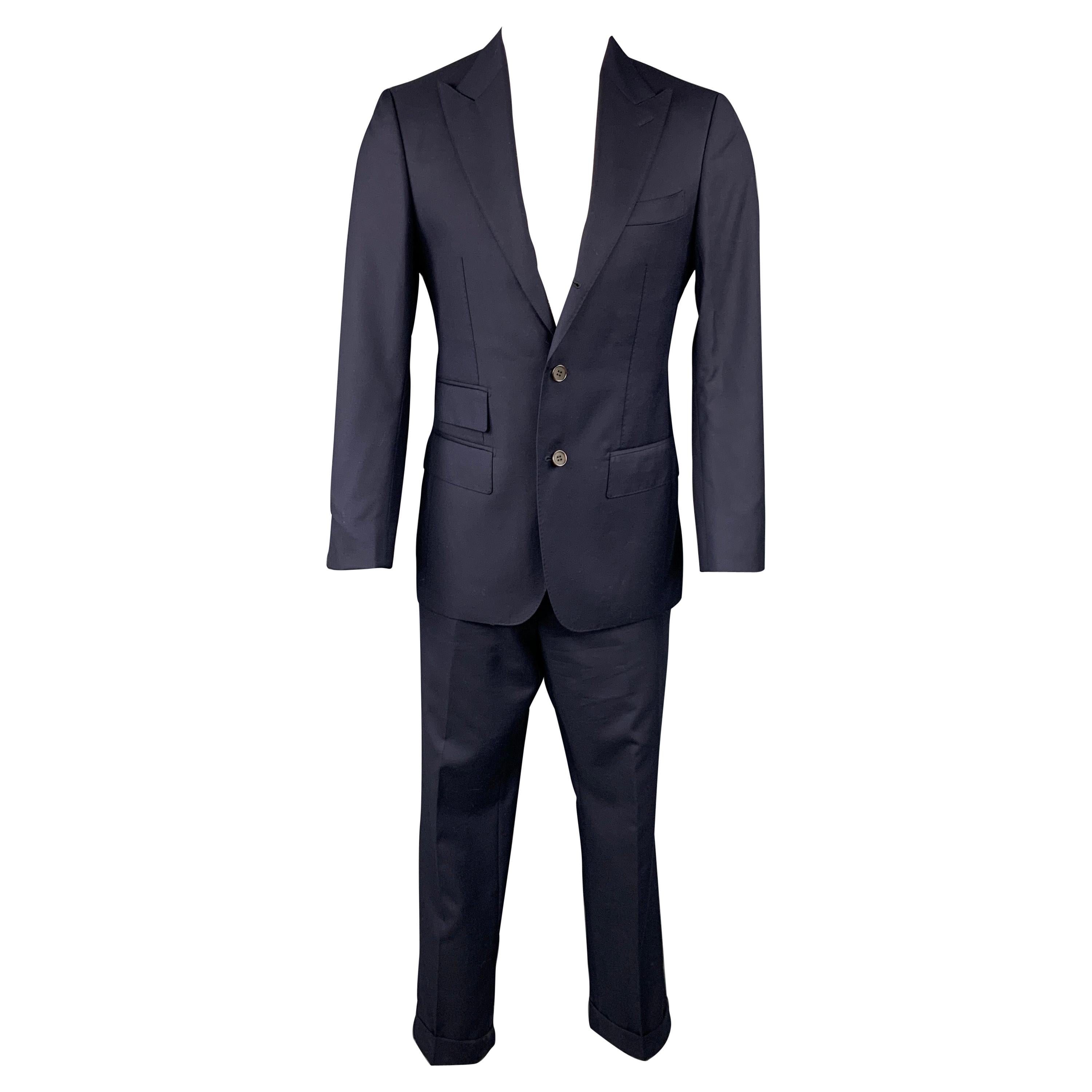 1970's Jean Muir Black Crepe Ensemble at 1stDibs