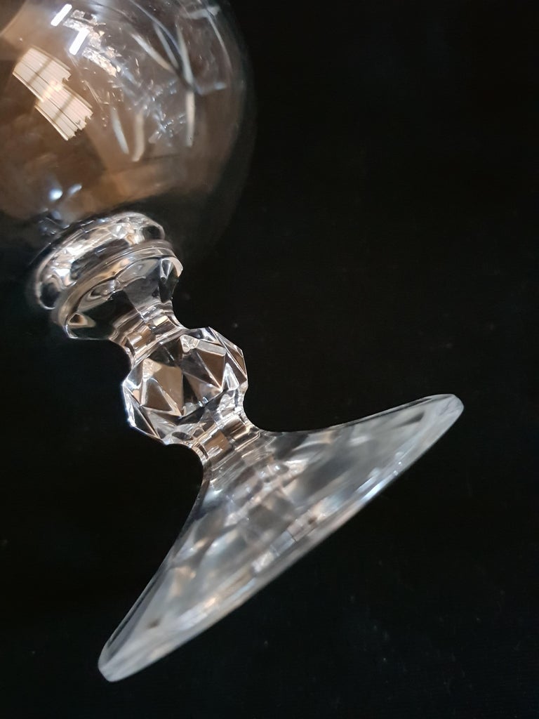 Vitange Bohemian Crystal Drinking Set For Sale at 1stDibs