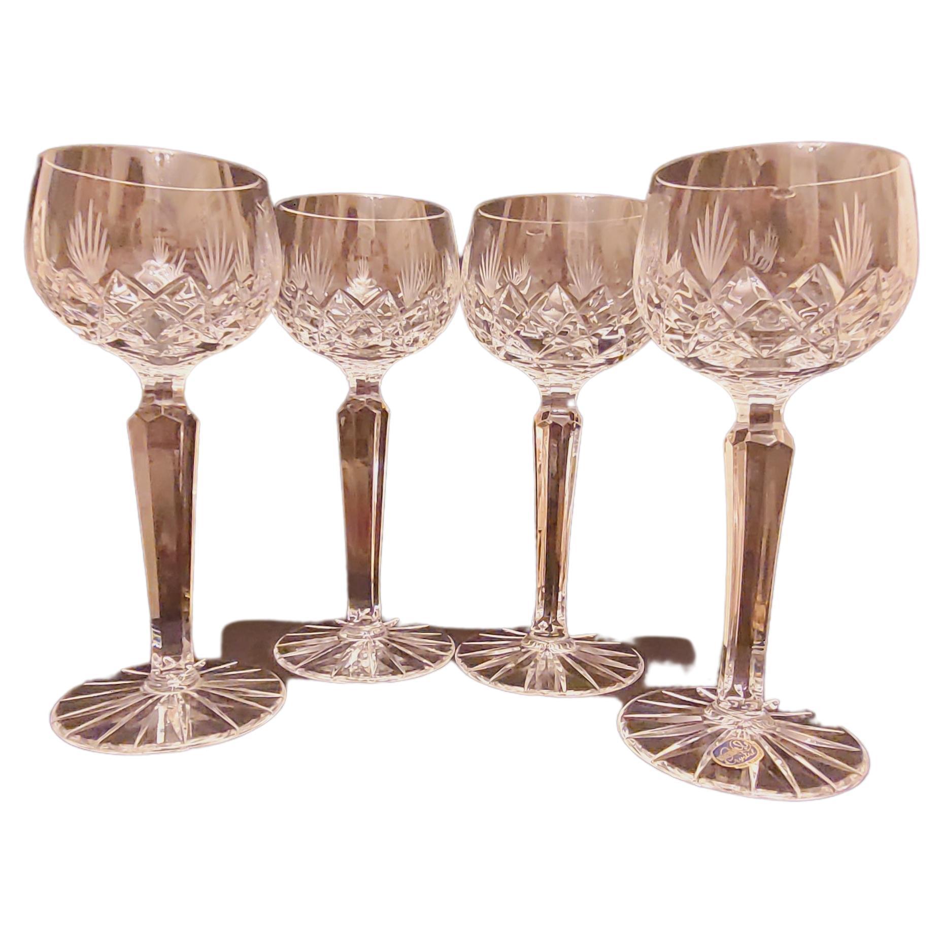 Vitange Bohemian Crystal Drinking Set For Sale at 1stDibs