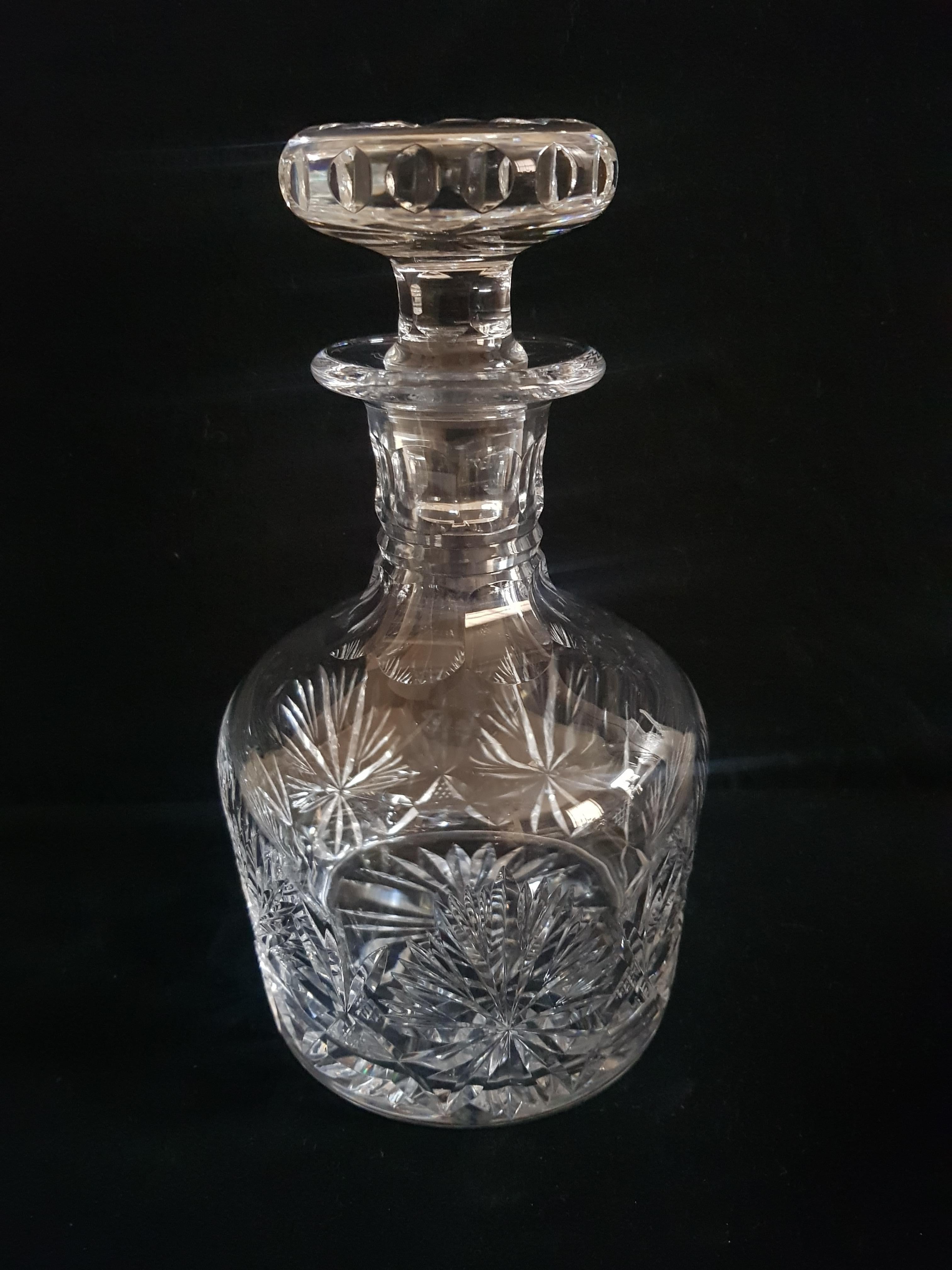 Vitange Edinburgh Crystal Patern Cut Decanter For Sale at 1stDibs ...