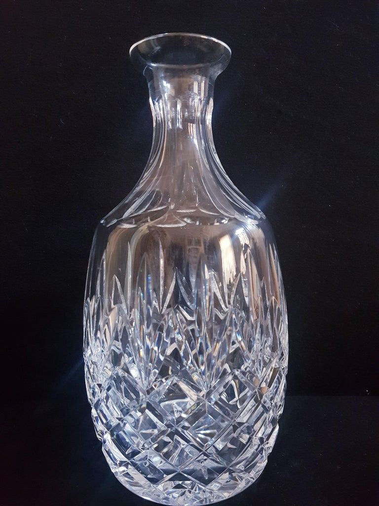 Vitange Hand Cut Crystal Drinking Set For Sale at 1stDibs