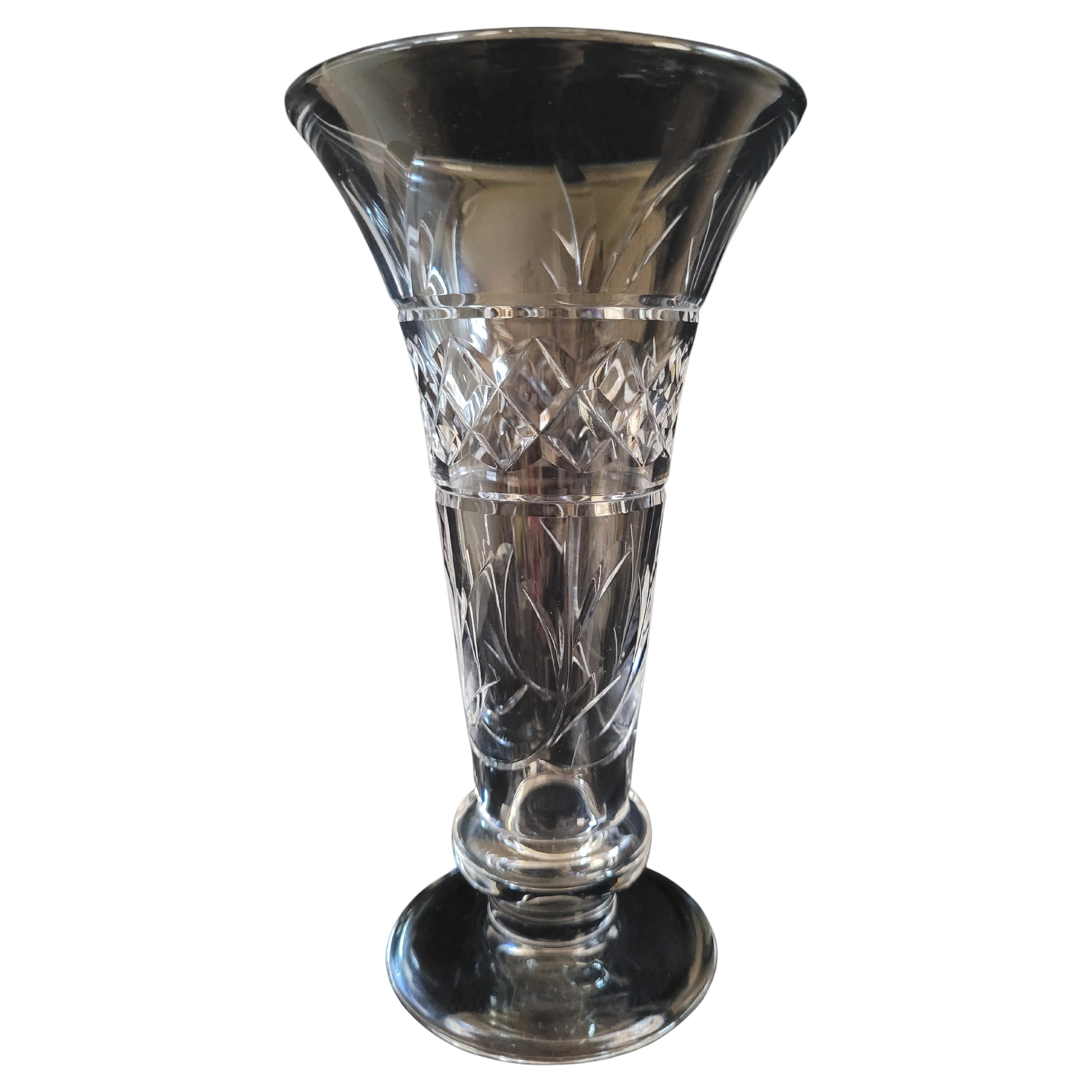 Stuart Abelman Art Glass Vase For Sale at 1stDibs