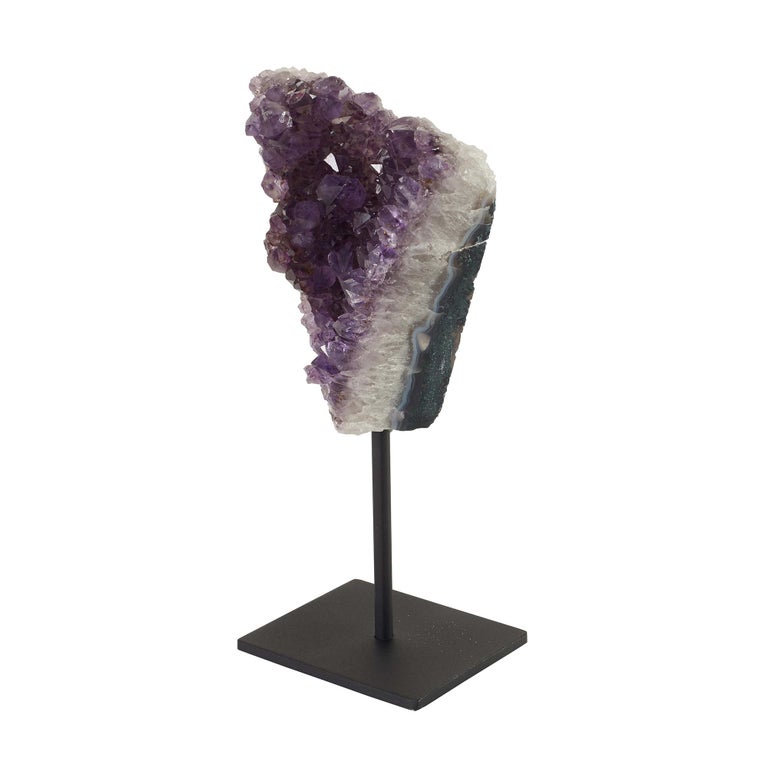 Vitoria Amethyst Sculpture by CuratedKravet For Sale at 1stDibs