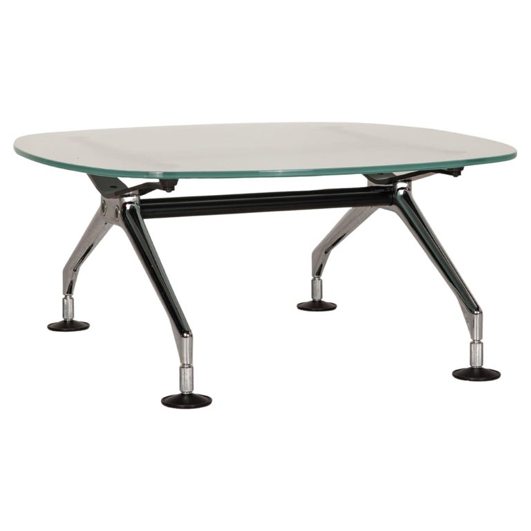 Vitra Glass Coffee Table For Sale at 1stDibs