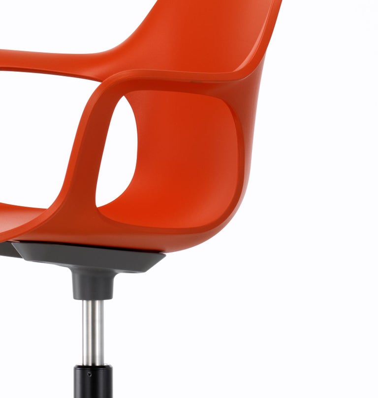 Vitra HAL Armchair Studio in Orange Seat Shell by Jasper Morrison For ...