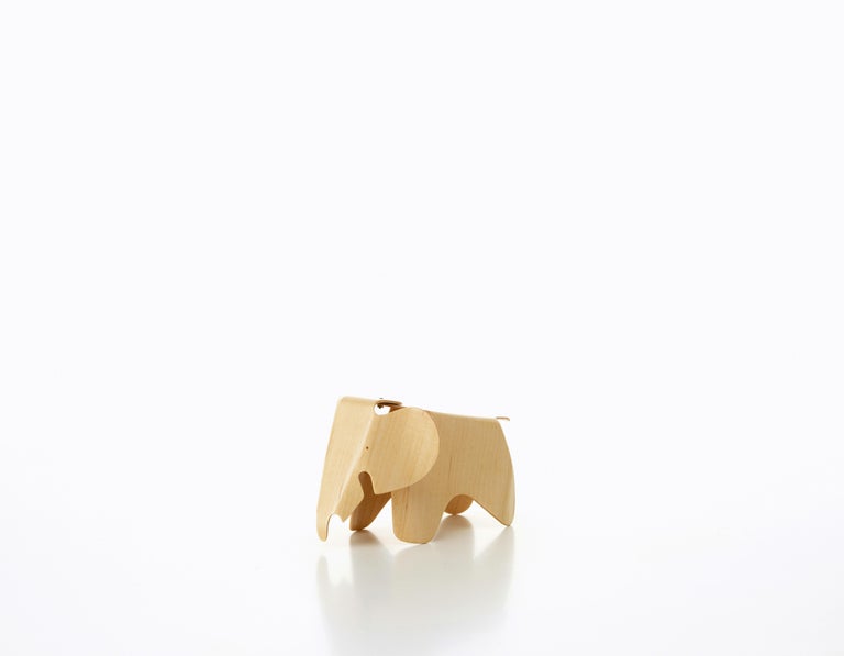 Vitra Miniature Plywood Elephant Natural by Charles and Ray Eames For ...