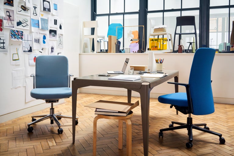 Vitra Pacific Low Upholstered Backrest Chair by Edward Barber and Jay ...