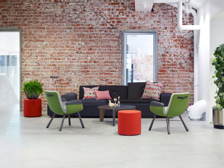 Vitra Panton Visiona Stool in Light Blue by Verner Panton For Sale at ...