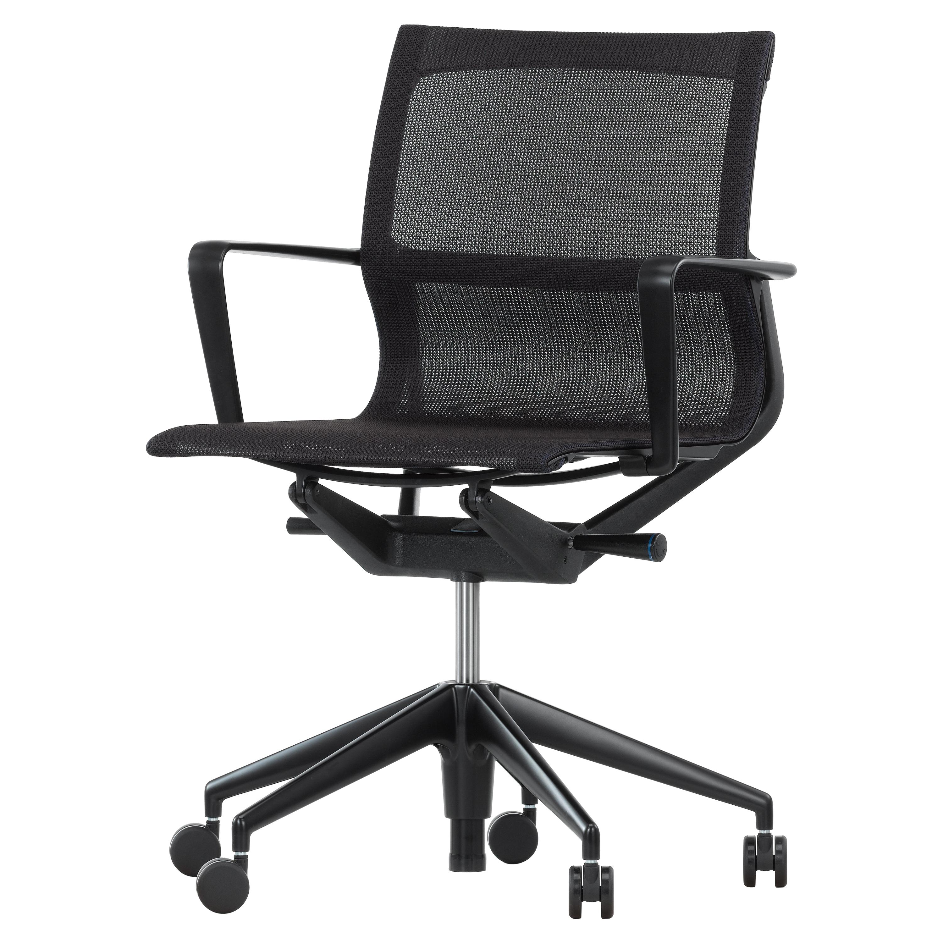 Vitra Physix Chair in Black Fleece Net by Alberto Meda For Sale at 1stDibs