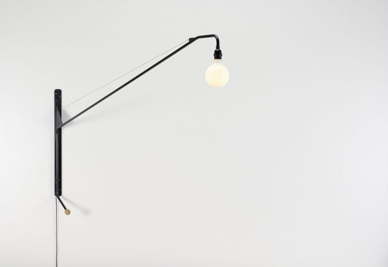 Vitra Potence Light in Black by Jean Prouvé at 1stDibs