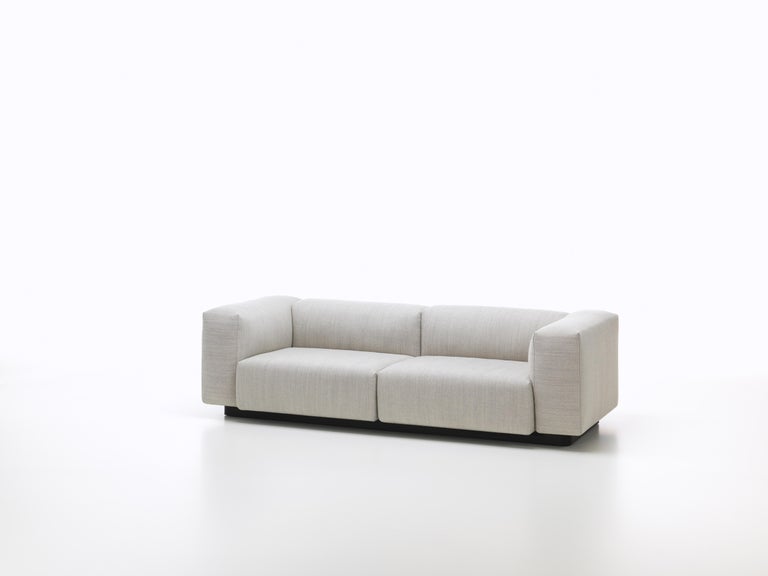 Vitra Soft Modular Loveseat in Pearl Reed by Jasper Morrison For Sale ...