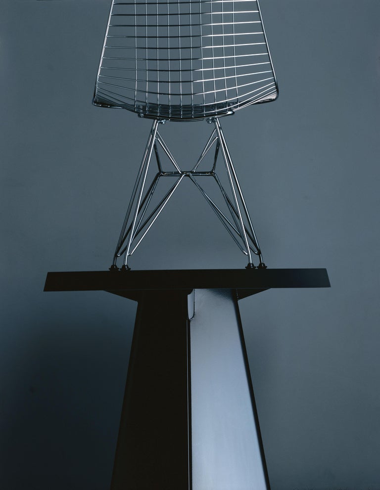 Vitra Trapèze Table in Black by Jean Prouvé For Sale at 1stDibs