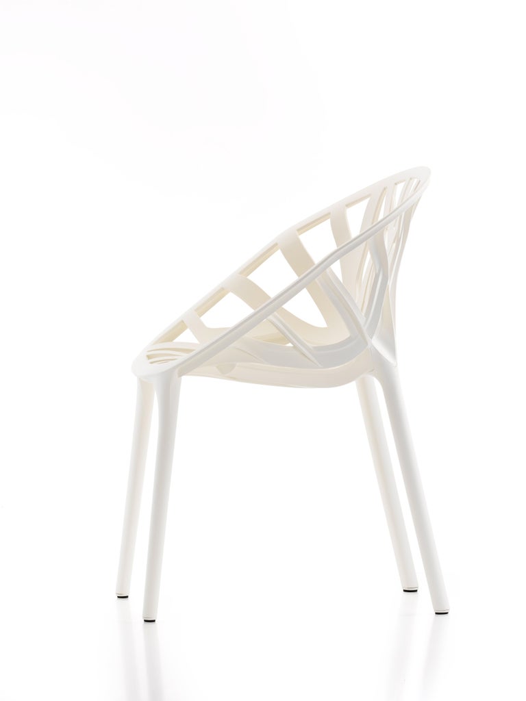 Vitra Vegetal Chair in Cream by Ronan and Erwan Bouroullec For Sale at ...