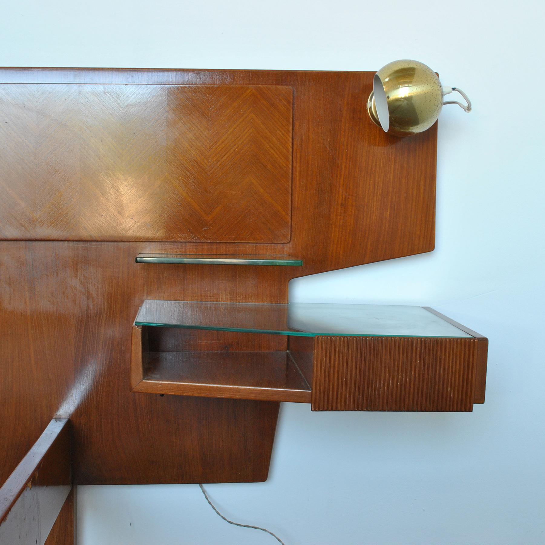 Vittorio Dassi Italian Double Bed 60's at 1stDibs