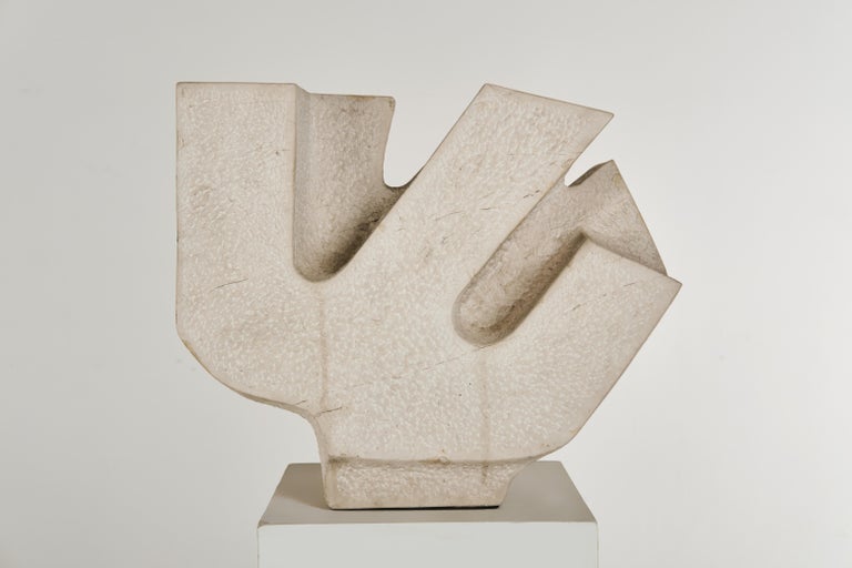Vittorio Di Muzio "Orione" Botticino Marble Sculpture, 1977, Italian ...