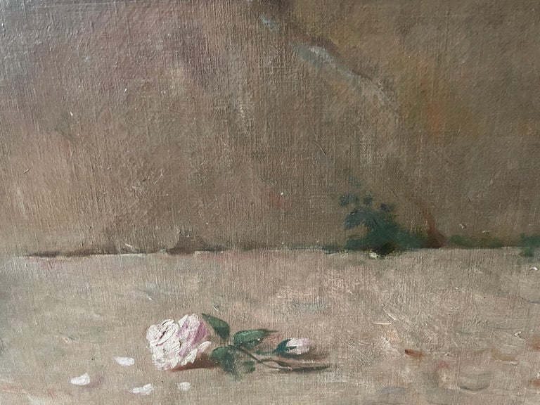 Large Painting Of Anna Maria Borghese by Vittorio Matteo Corcos For ...