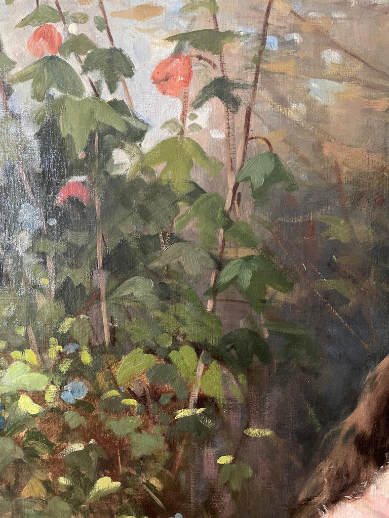 Large Painting Of Anna Maria Borghese by Vittorio Matteo Corcos For ...