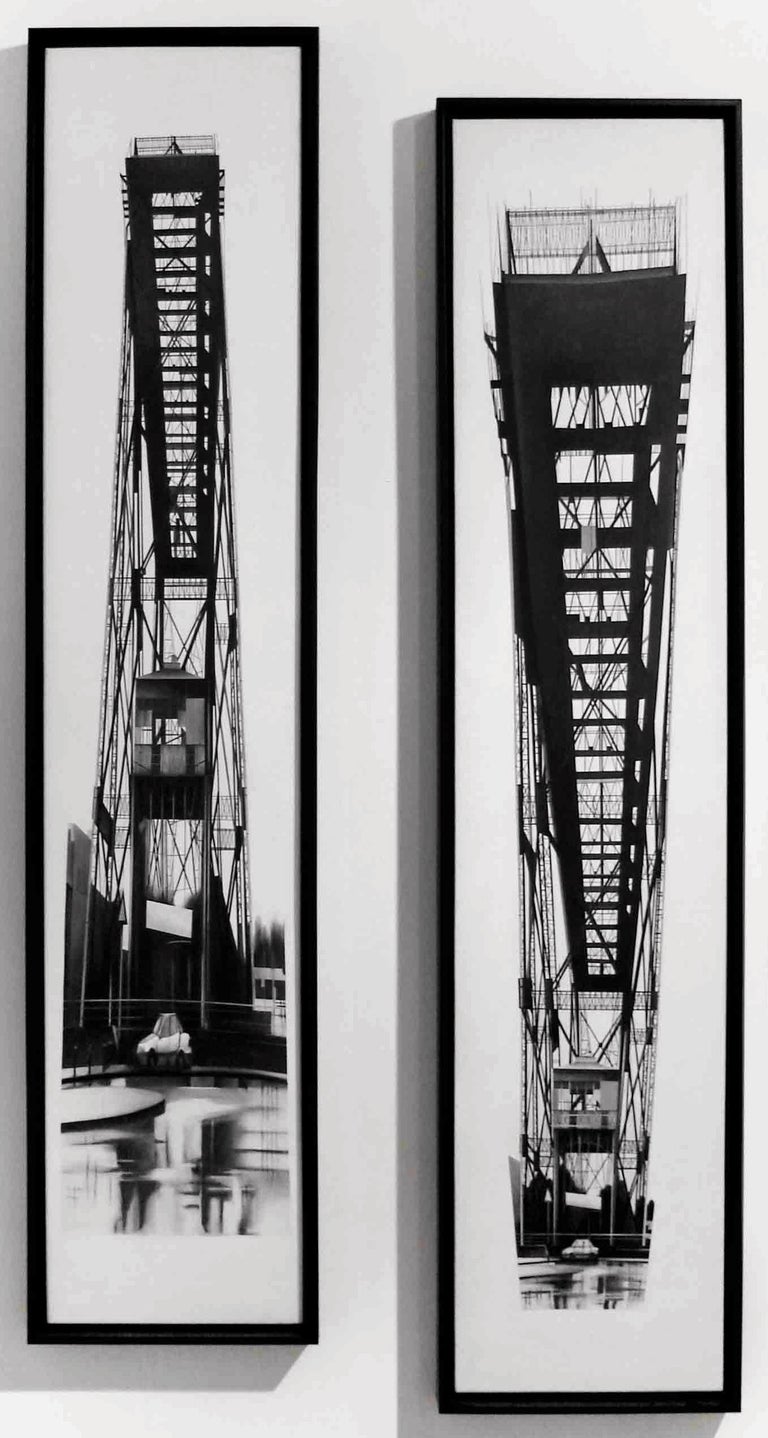 Viviana Zargón - “Puente Sur 1 y 2”, 2006, Canvas, Acrylic Paint ...