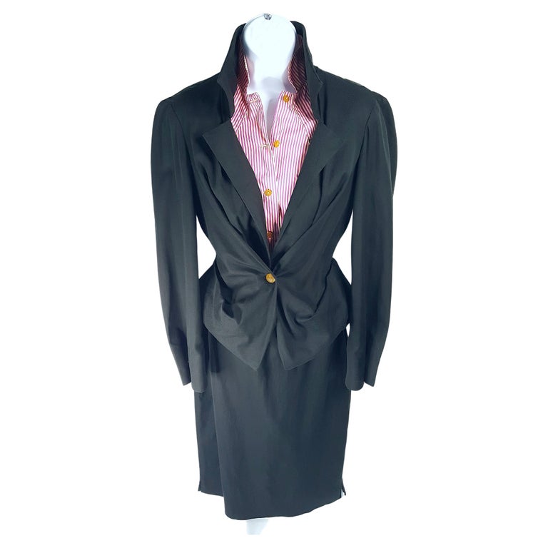 Vivienne Westwood 1998 Runway Look for Jagger Spring Cotton Shirt Suit ...