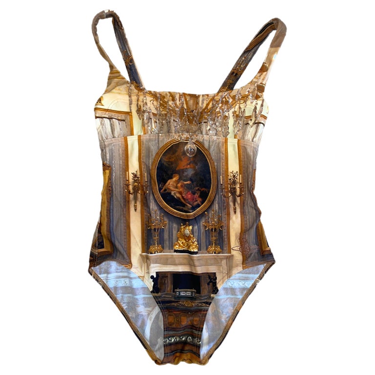 VIVIENNE WESTWOOD 2015 runway one piece bathing suit For Sale at 1stDibs