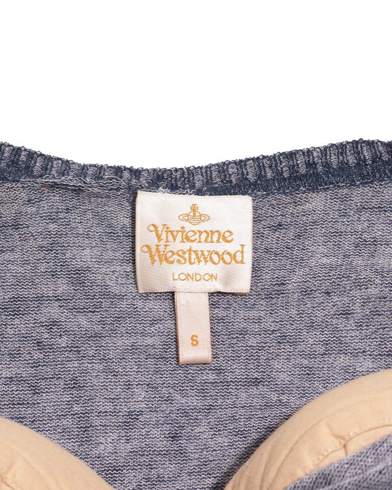 Vivienne Westwood 'Big Boobs' cardigan corset, fw 2008 For Sale at 1stDibs