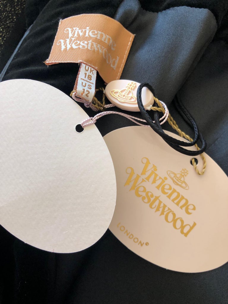 Vivienne Westwood Gold Label Mini Crini Velvet Corset "FIg" Evening ...