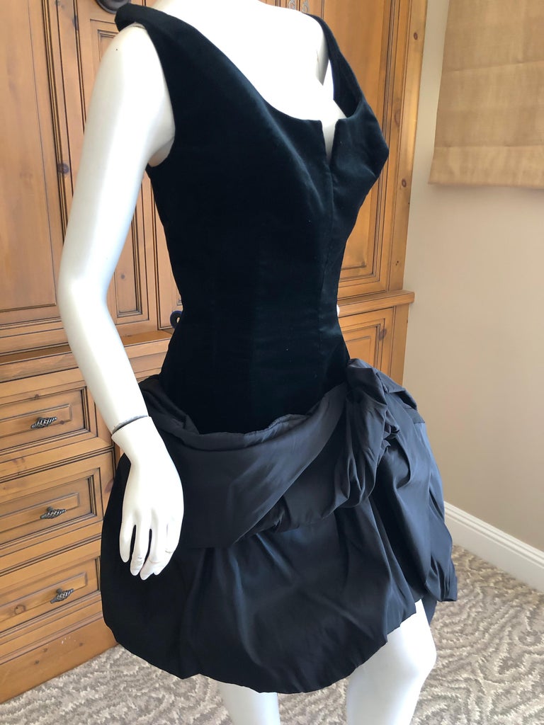 Vivienne Westwood Gold Label Mini Crini Velvet Corset "FIg" Evening ...