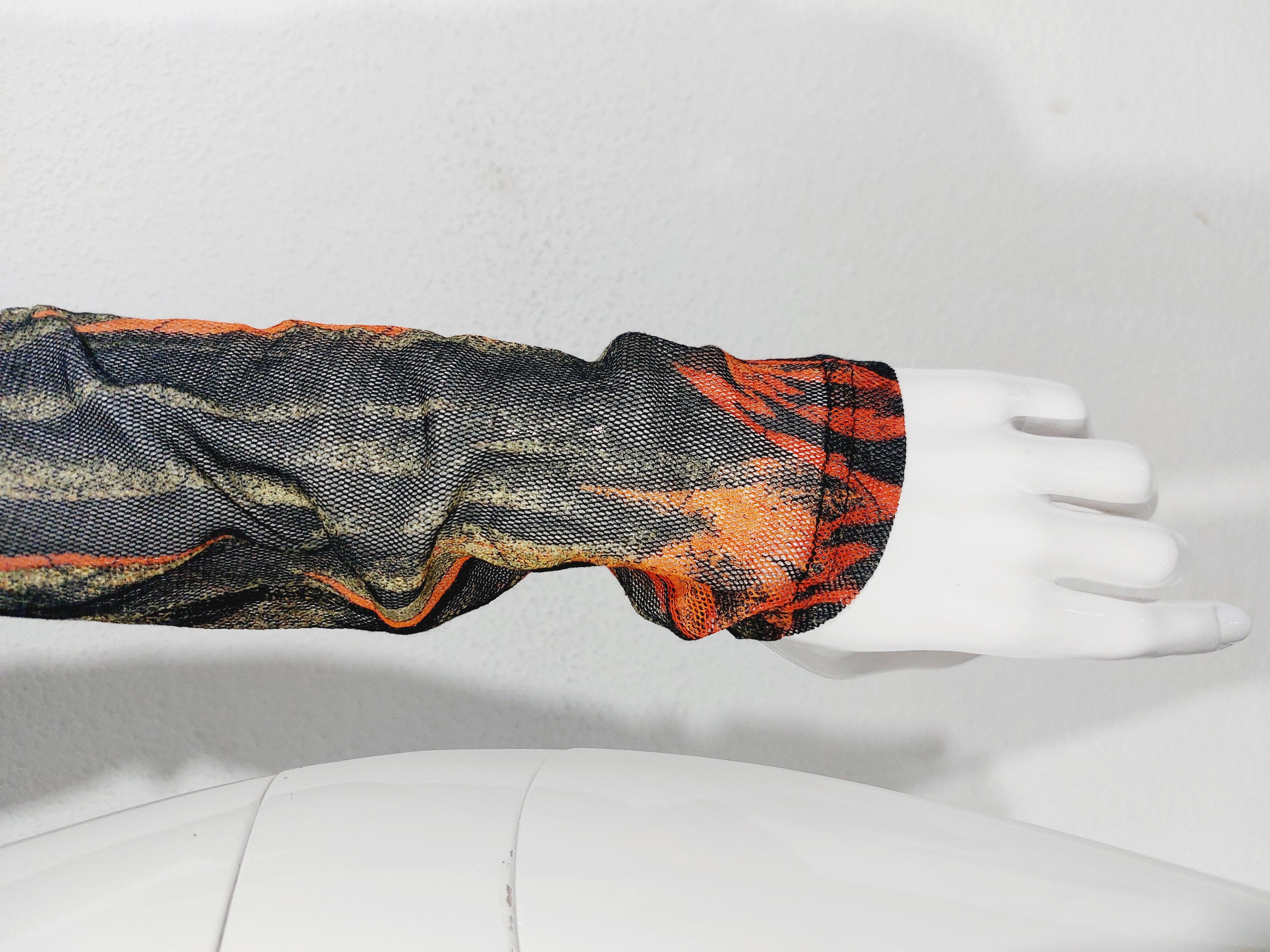 Vivienne Westwood Portrait Flame Mesh Sleeves Euphoria Barbie Ferreira ...