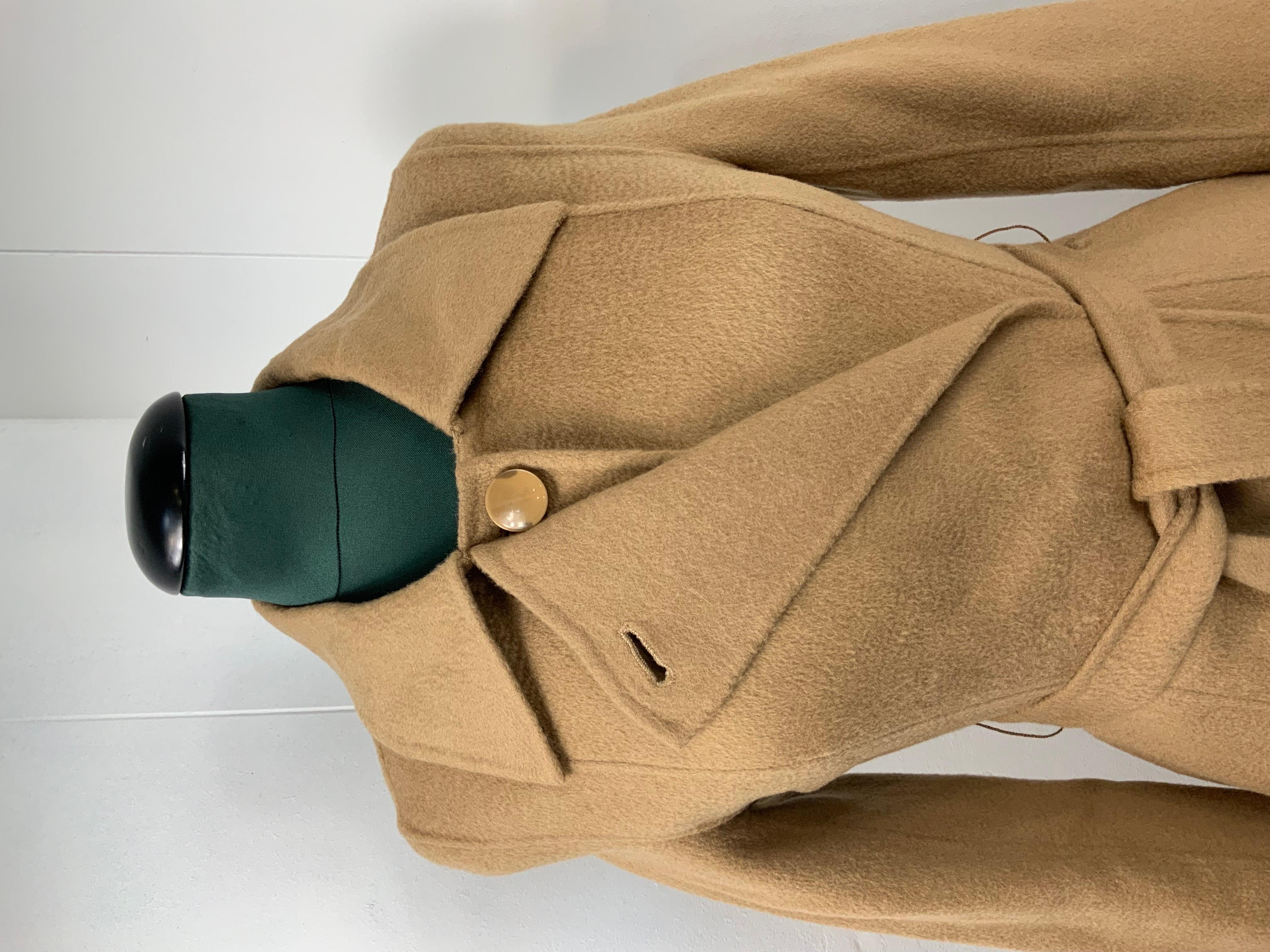 Vivienne Westwood Red Label Camel Coat at 1stDibs | red label coat