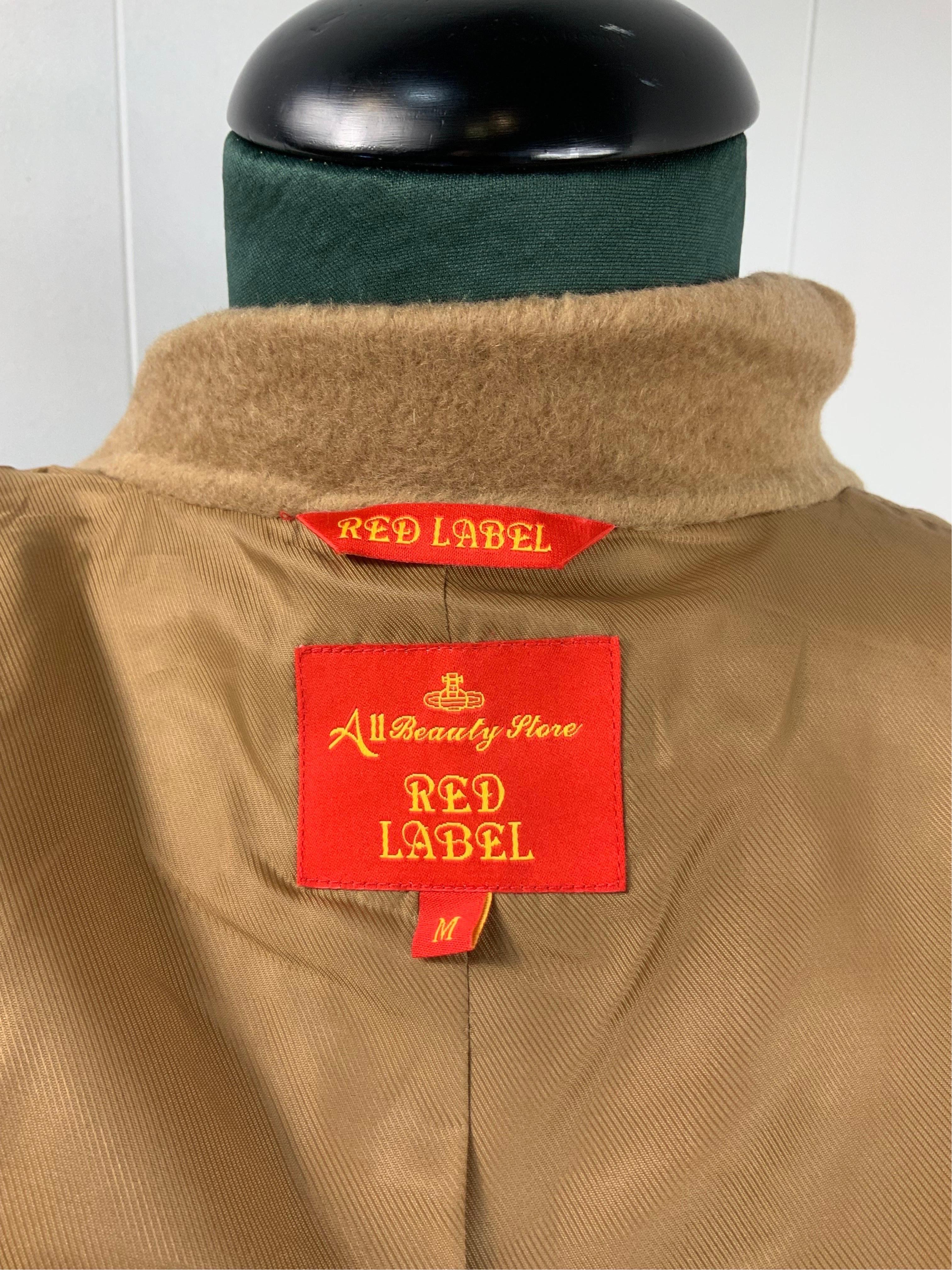 Vivienne Westwood Red Label Camel Coat at 1stDibs | red label coat