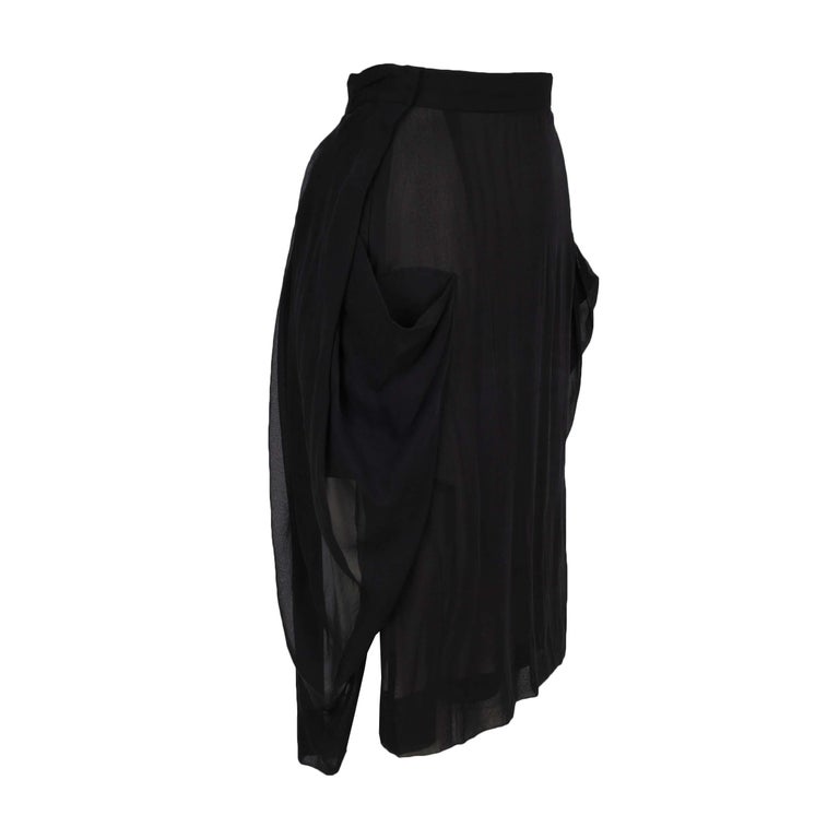 Vivienne Westwood Ruched Two-Piece Chiffon Set - '90s For Sale at 1stDibs