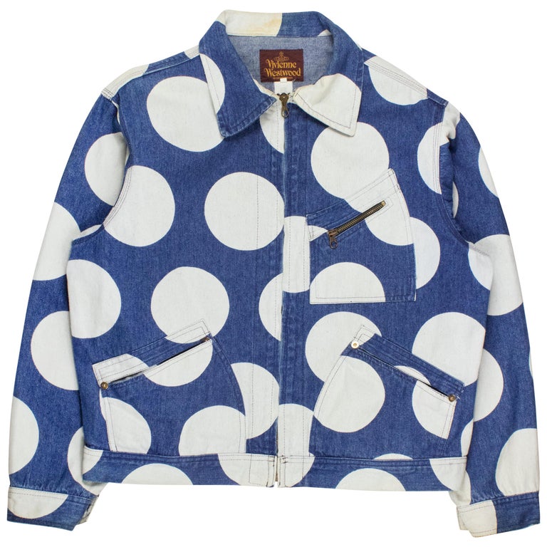 Vivienne Westwood SS1985 "Mini-Crini" Polka Dot Jacket at 1stDibs