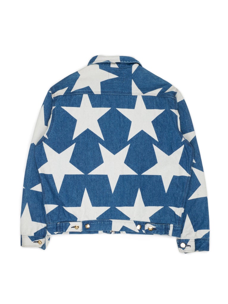 Vivienne Westwood SS1985 "Mini-Crini" Star Denim Set For Sale at 1stDibs